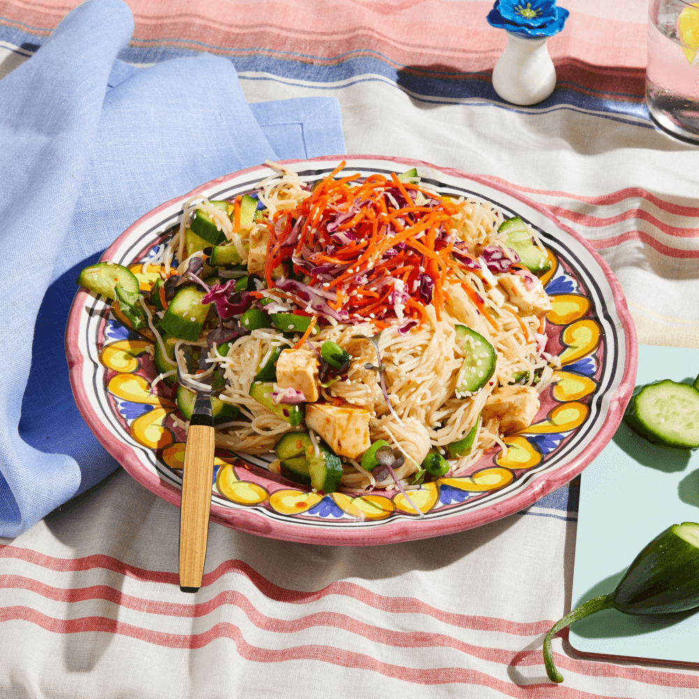 Asian Noodle Cucumber Salad – IKU